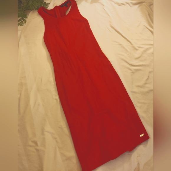 Armani Exchange | Dresses | Armani Red Dress | Poshmark
